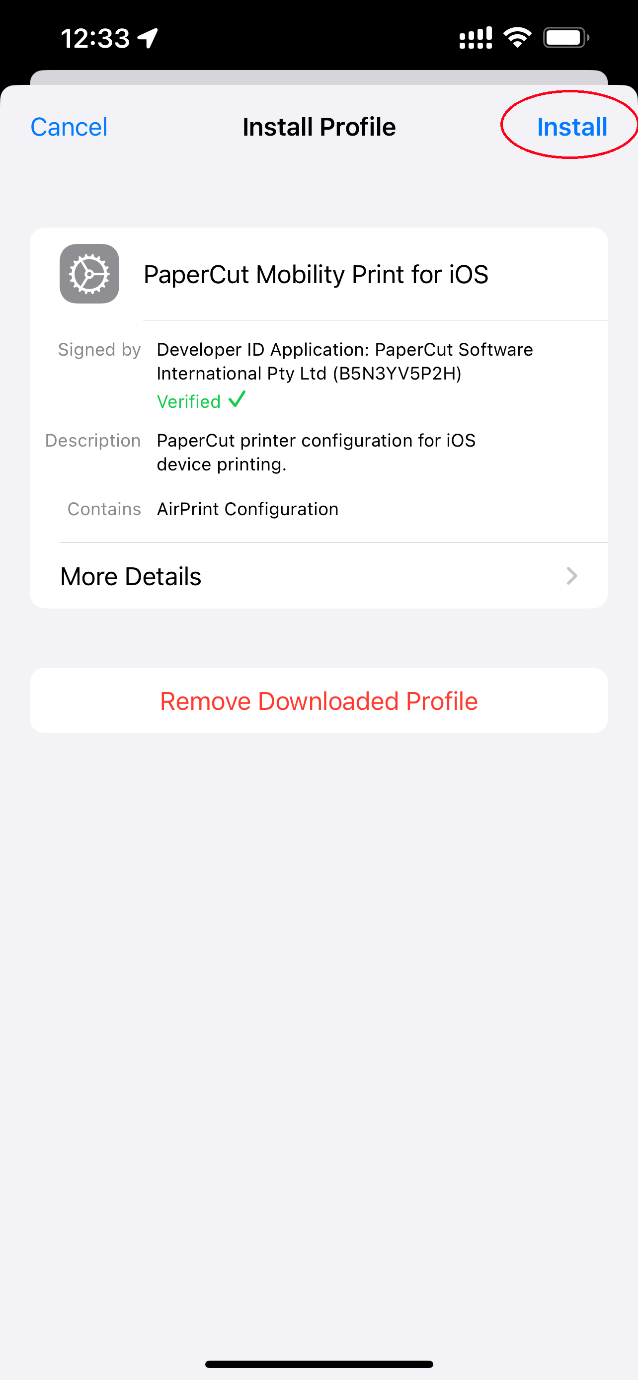 Setting up printers (print queues) for iOS - Office of Information Technology
